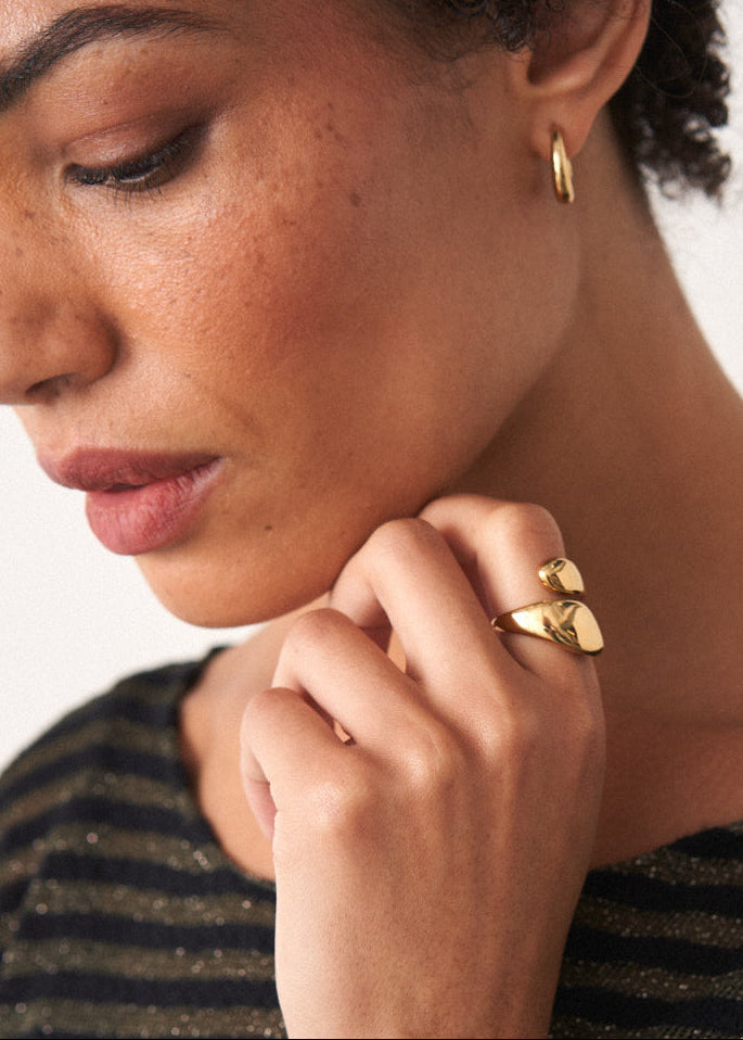 Rings | Gold, Crystal & Tortoiseshell Rings | BUSBY & FOX