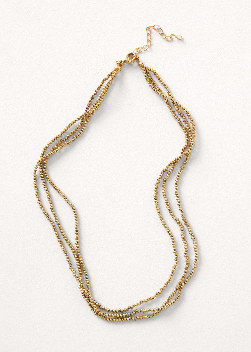 Sienna Crystal Necklace - Gold | Jewellery | BUSBY & FOX
